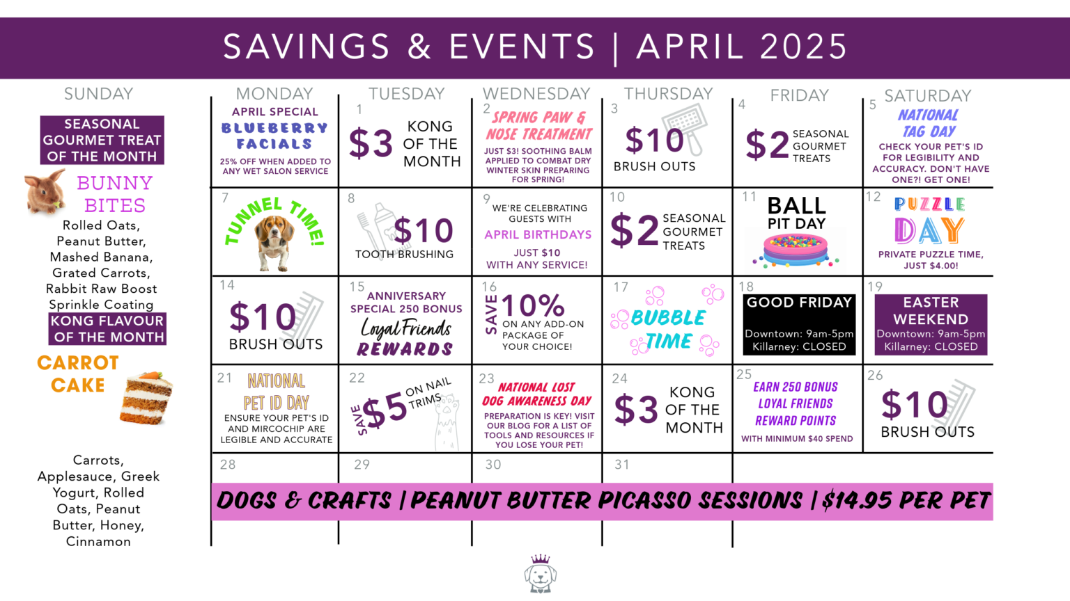 Savings & Event Calendar - The Petropolitan
